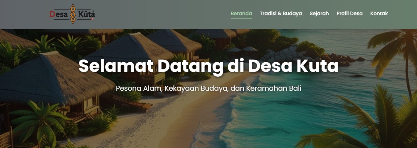 5 Contoh Website Desa dengan Desain Terbaik dan Kreatif
